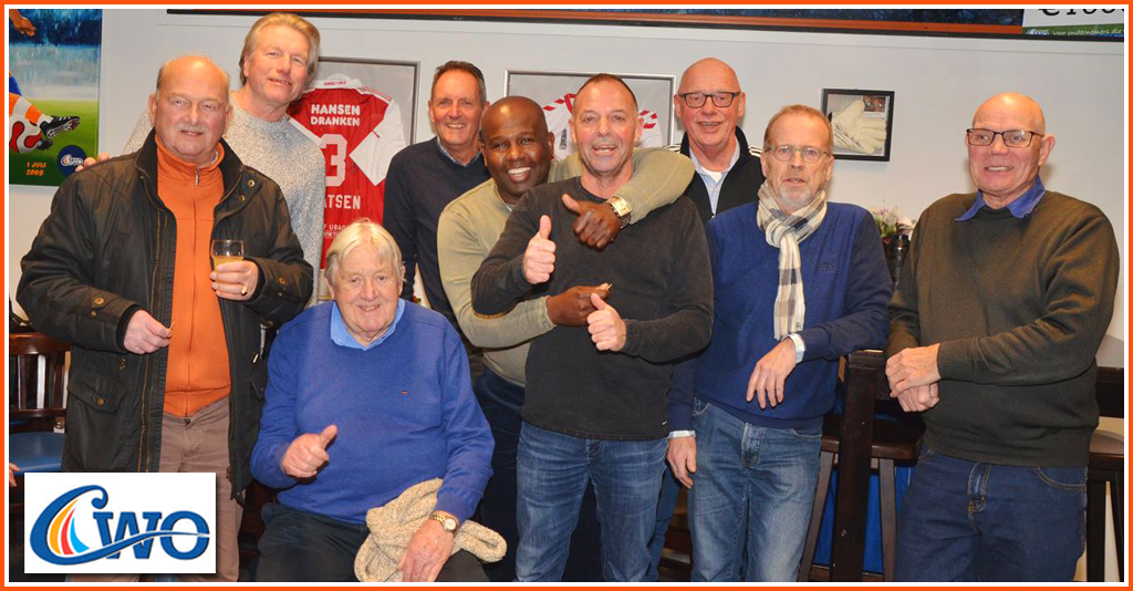 Maar liefst tien jubilarissen gehuldigd bij voetbalvereniging CWO ...